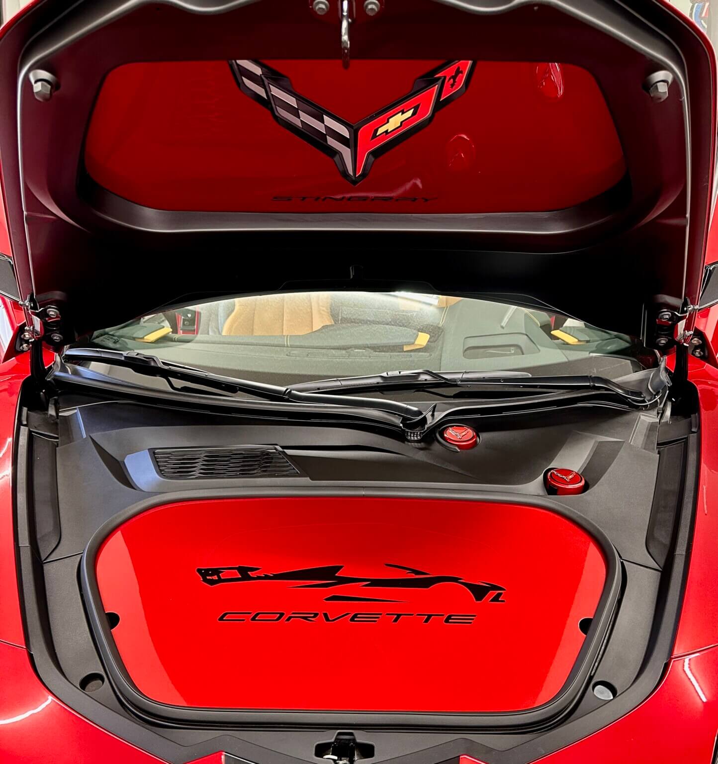 C8 Corvette Frunk Lid Insert - AMT Custom Designs