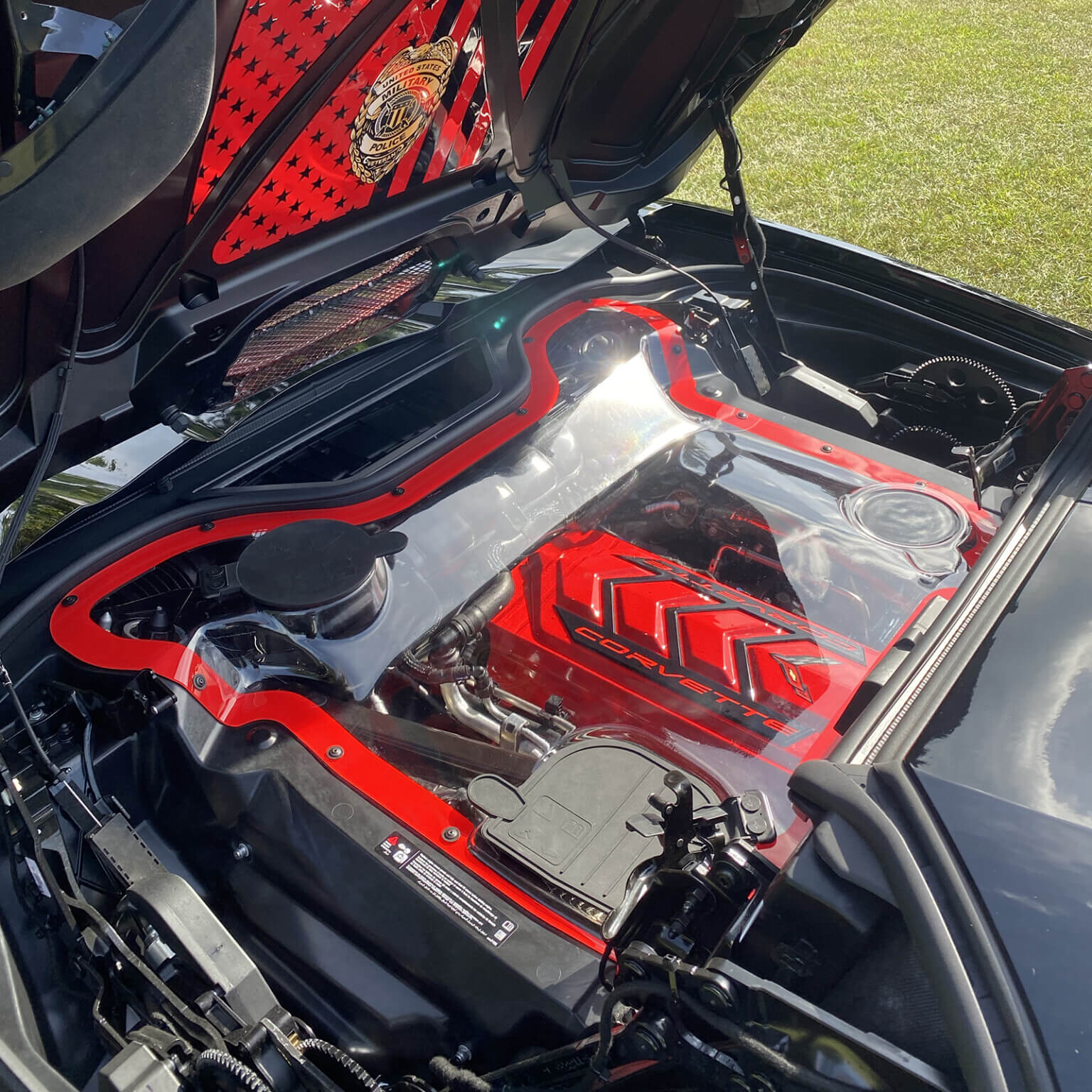 C8 Corvette HTC Engine Intake Cover - AMT Custom Designs