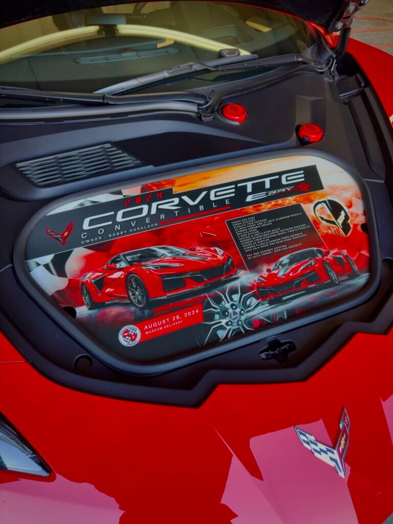 C8 Corvette Frunk Storage Cover - Custom Design [Collaboration w ...